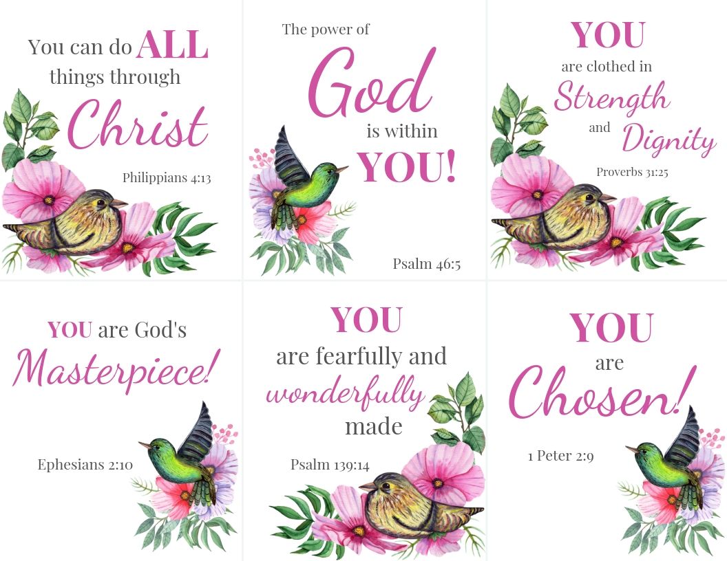 How to Create Printable Scripture Cards for Your Subscribers