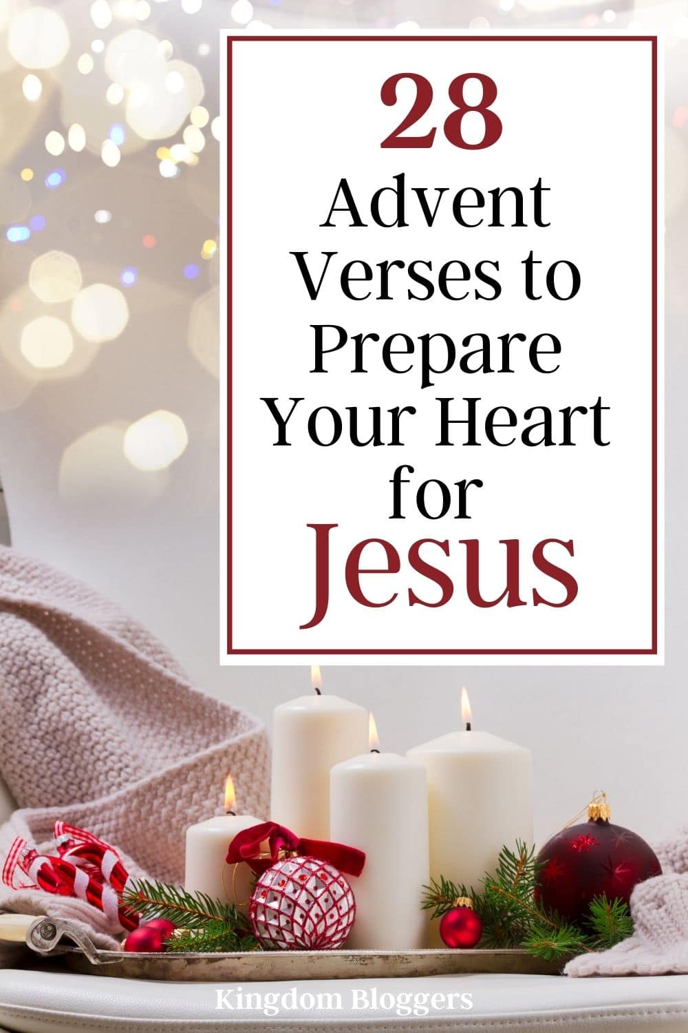 25 Advent Bible Verses to Prepare Your Heart for Jesus