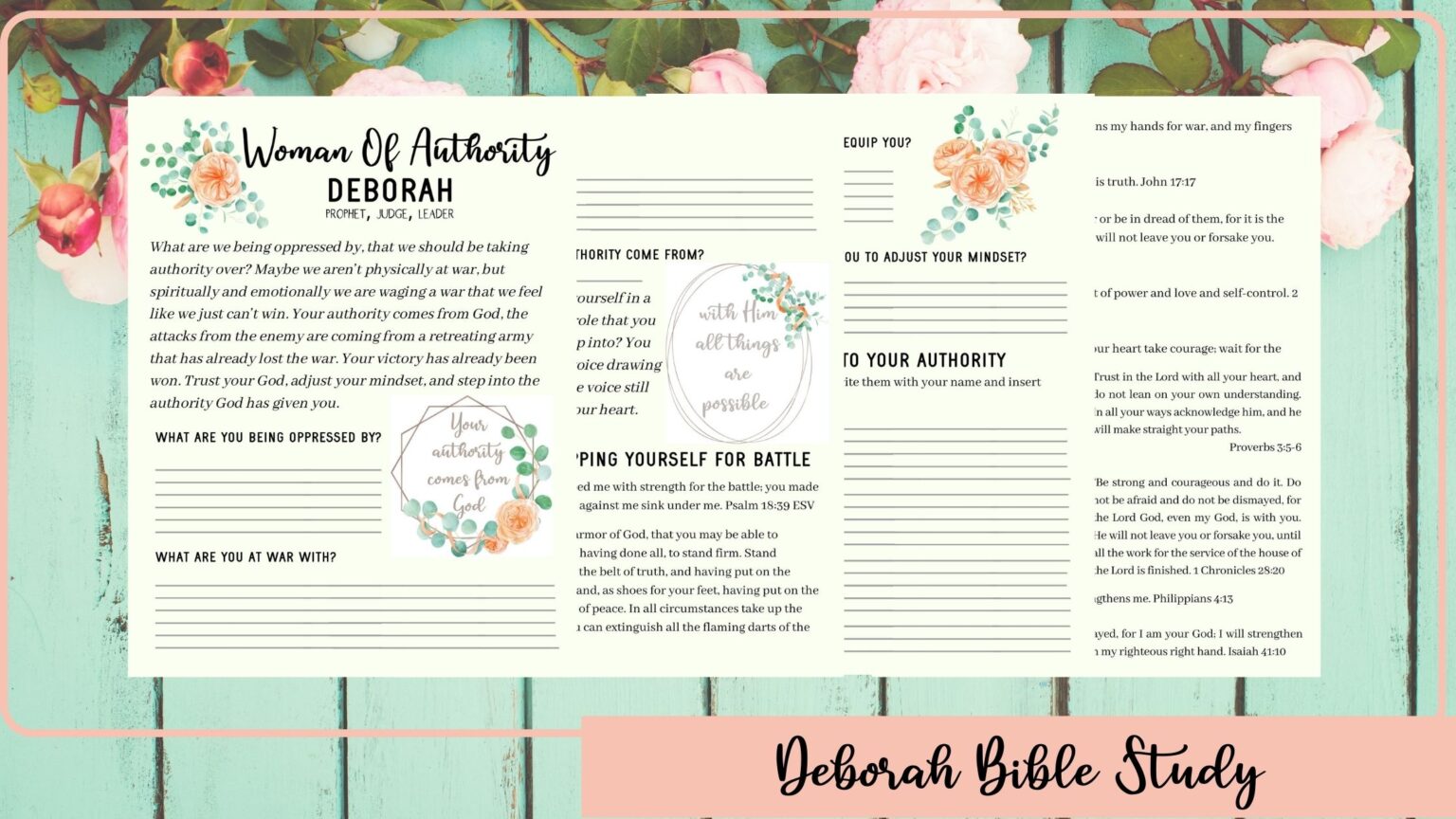 The Story of Deborah in the Bible
