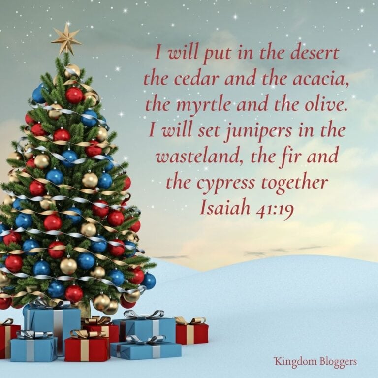 Bible Verses About Christmas Trees