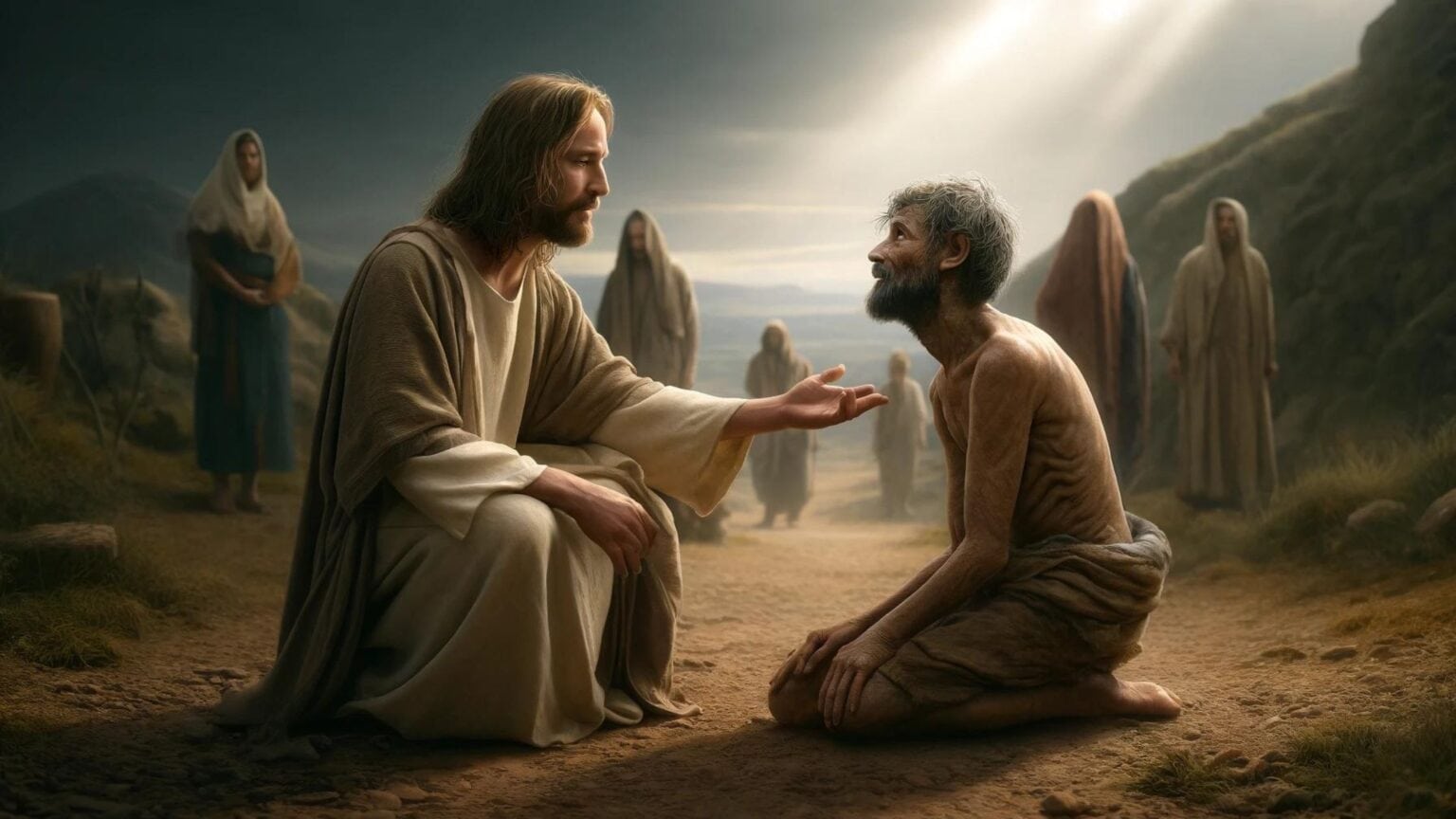 The Story of Jesus Healing the Leper